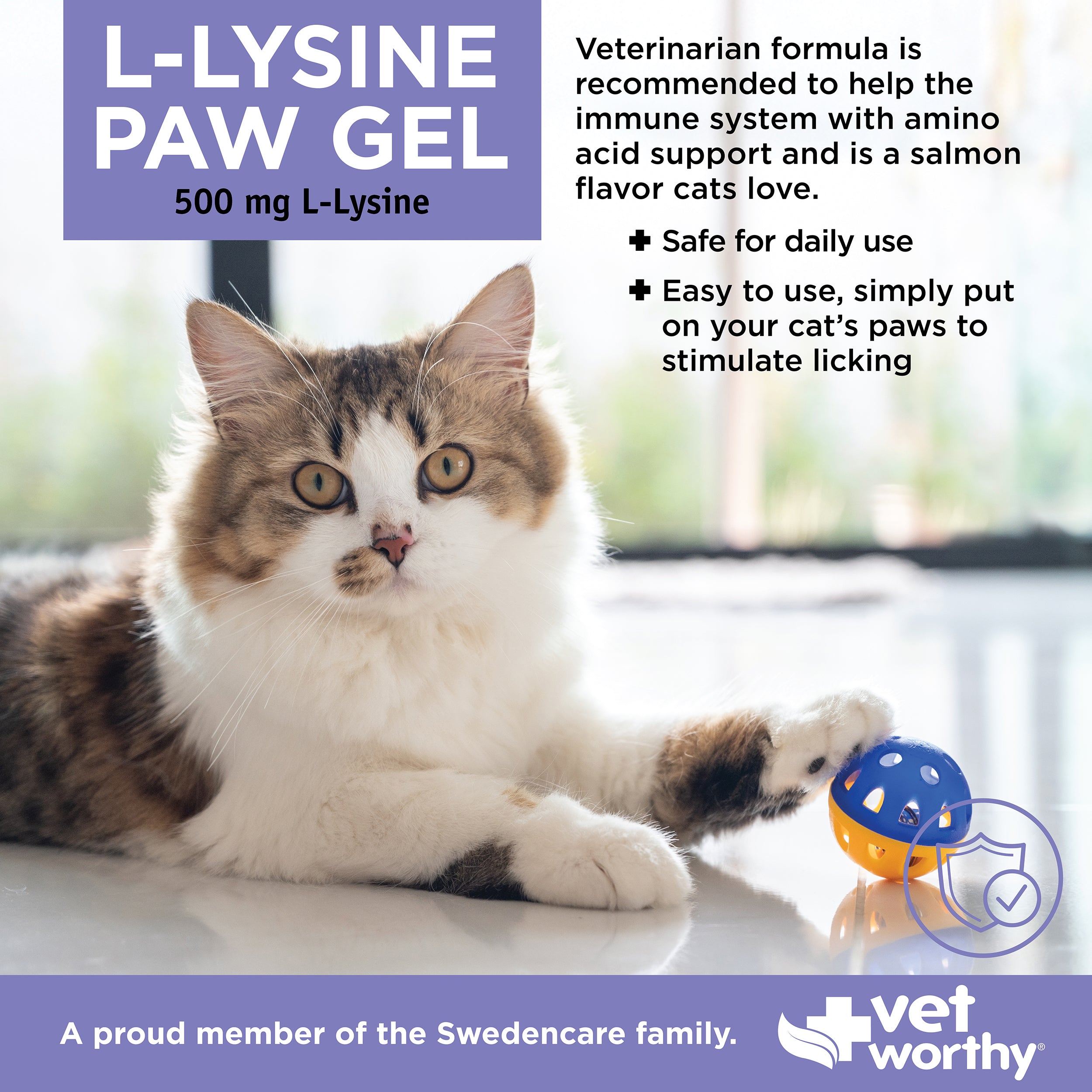 L-Lysine Paw Gel for Cats - 3 oz – Vet Worthy